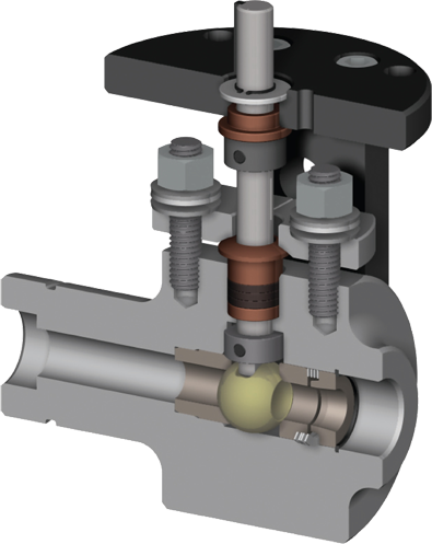 Steam Power Ball Valve - SEVERE SERVICE VALVE